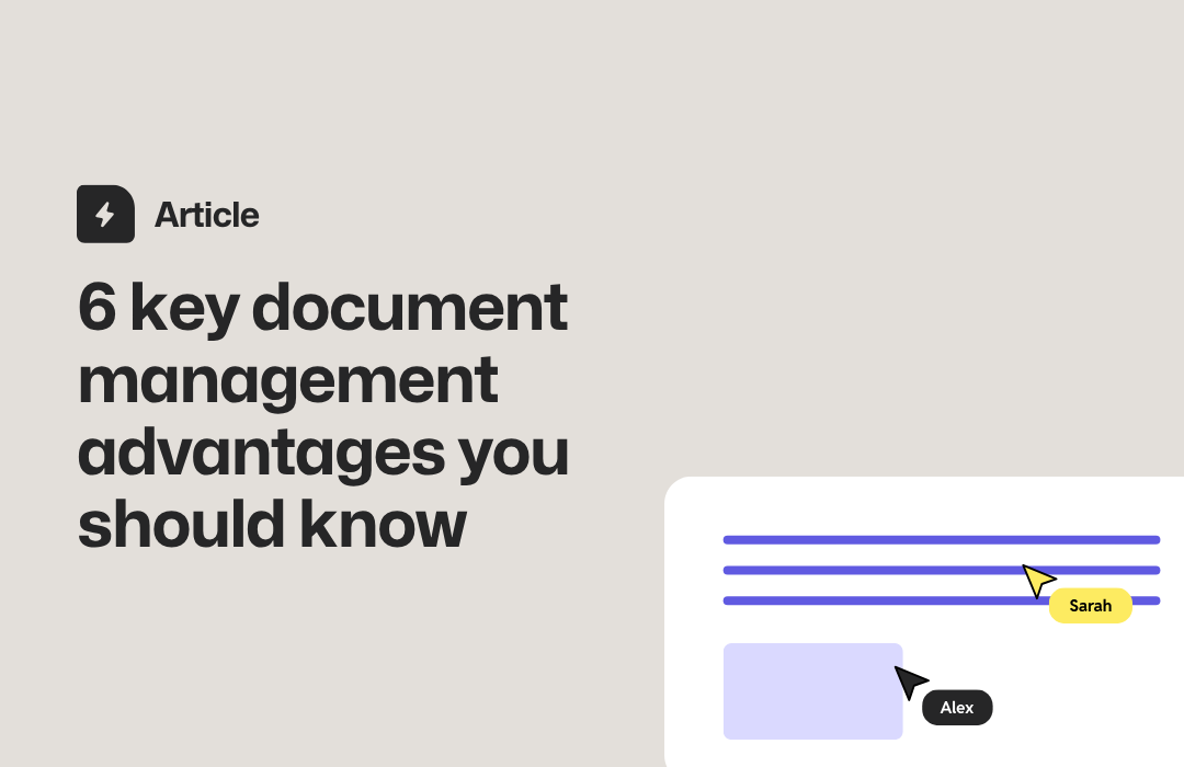 Top 9 Document Management System Benefits