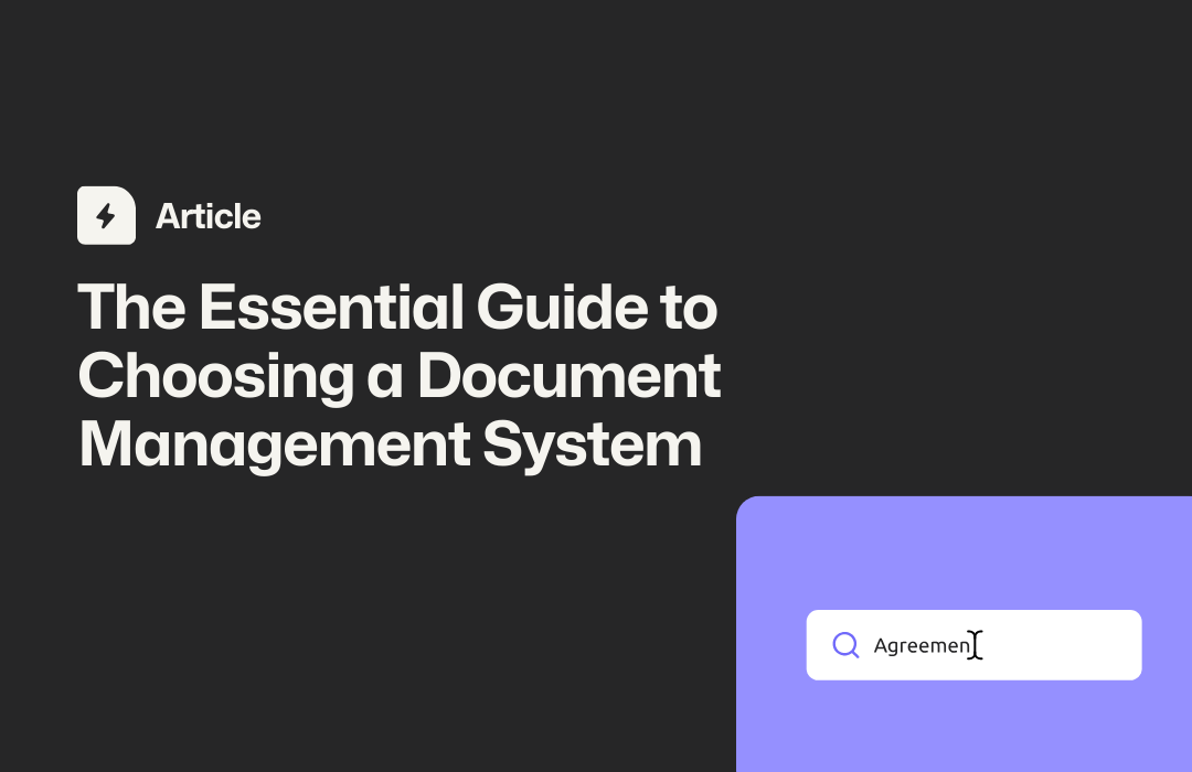 The Essential Guide to Choosing a Document Management System | SuiteFiles